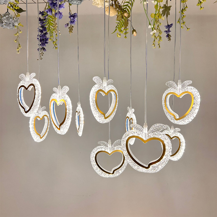lighting pendant string lights hotel decoration led light wedding ...